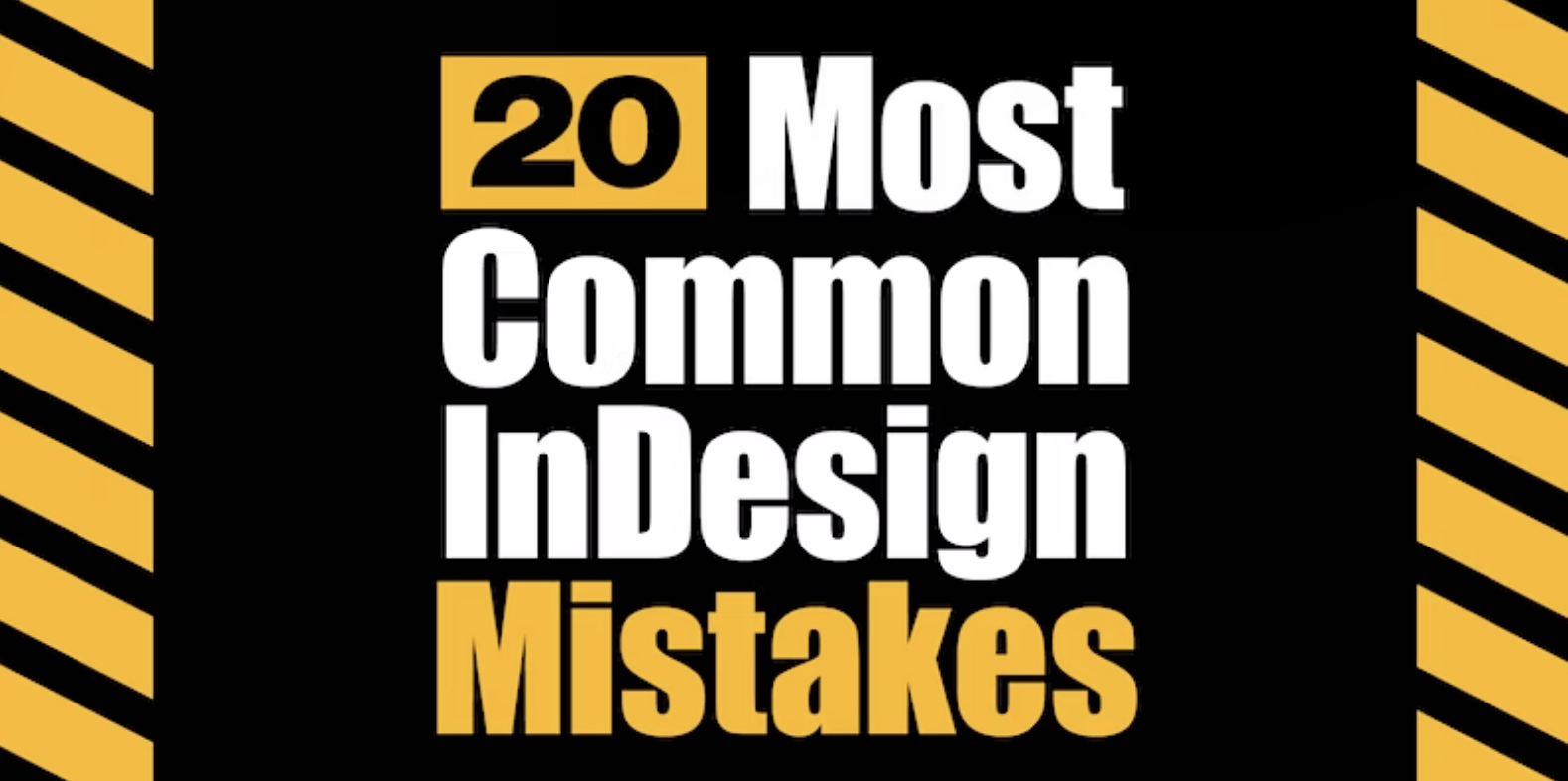 20 Most Common InDesign Mistakes | Publishing Professionals Network